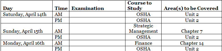 How to Create a Study Plan (Tutorial) – COLLEGE MATE